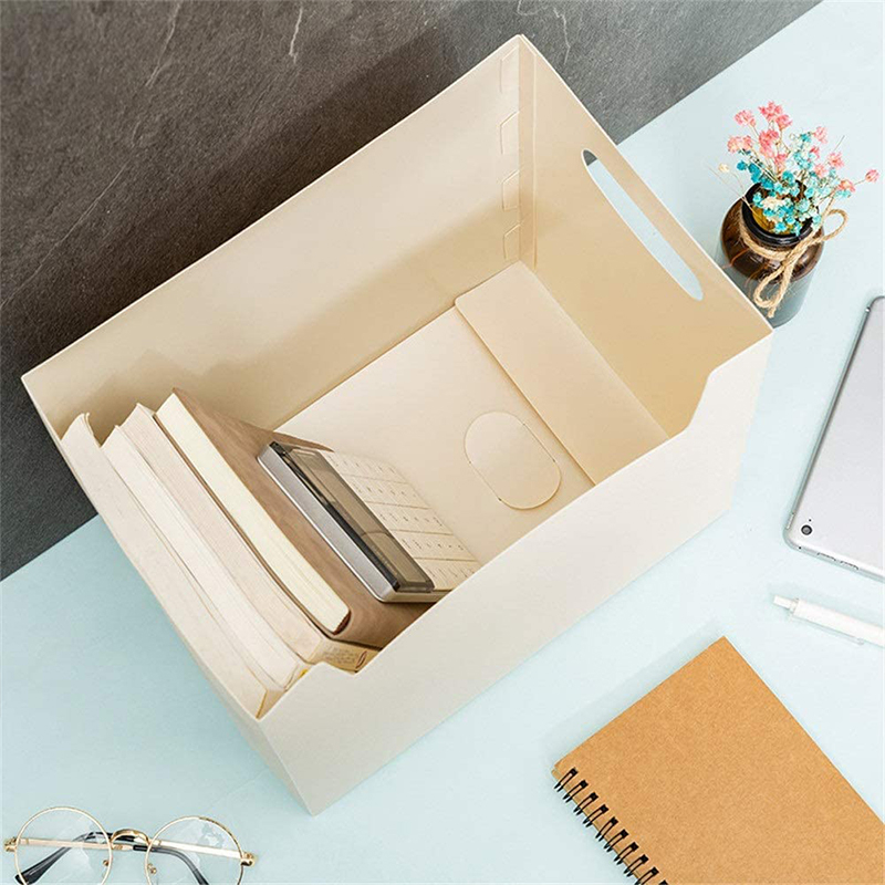 𝗘𝗔𝗦𝗬 𝗦𝗢𝗥𝗧𝗜𝗡𝗚 》Multifunction Storage Box Foldable File Folder Document ...
