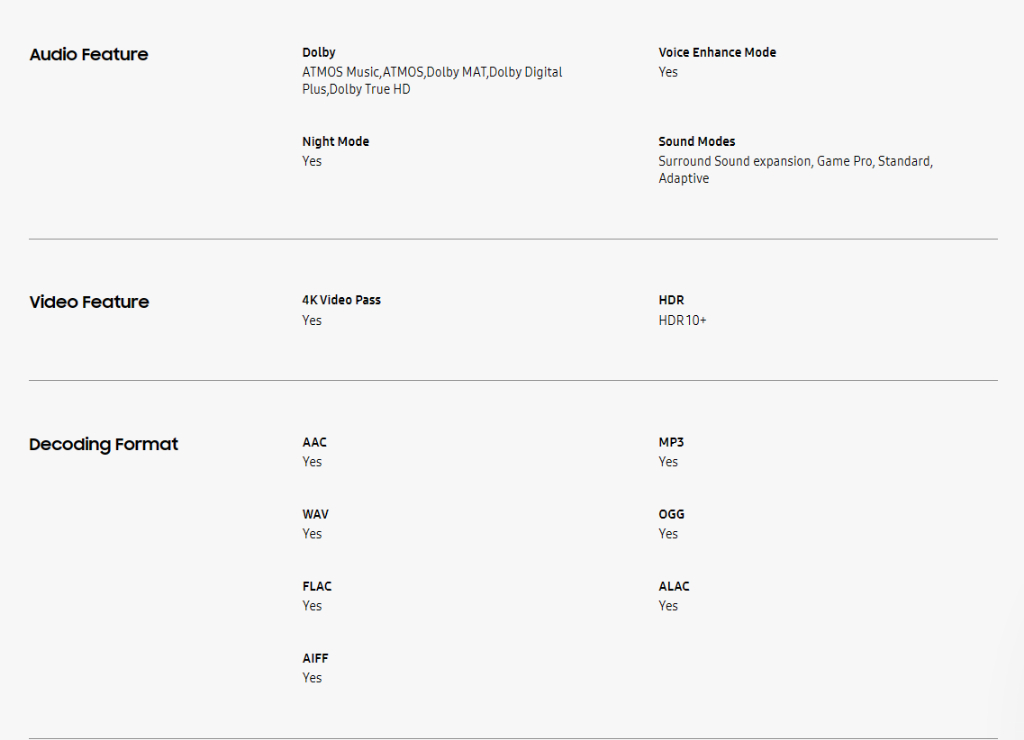 Samsung HW-Q990C Soundbar Wireles Dolby Atmos HW-Q990C/XM hwq990c / Q ...