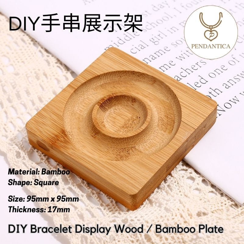 DIY Bracelet Display Wood / Bamboo Plate 网红手串设计展示架 | Shopee Malaysia
