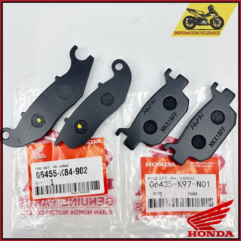 ADV160 / ADV150 ADV BRAKE PAD DEPAN & BELAKANG / FRONT & REAR DISC ...