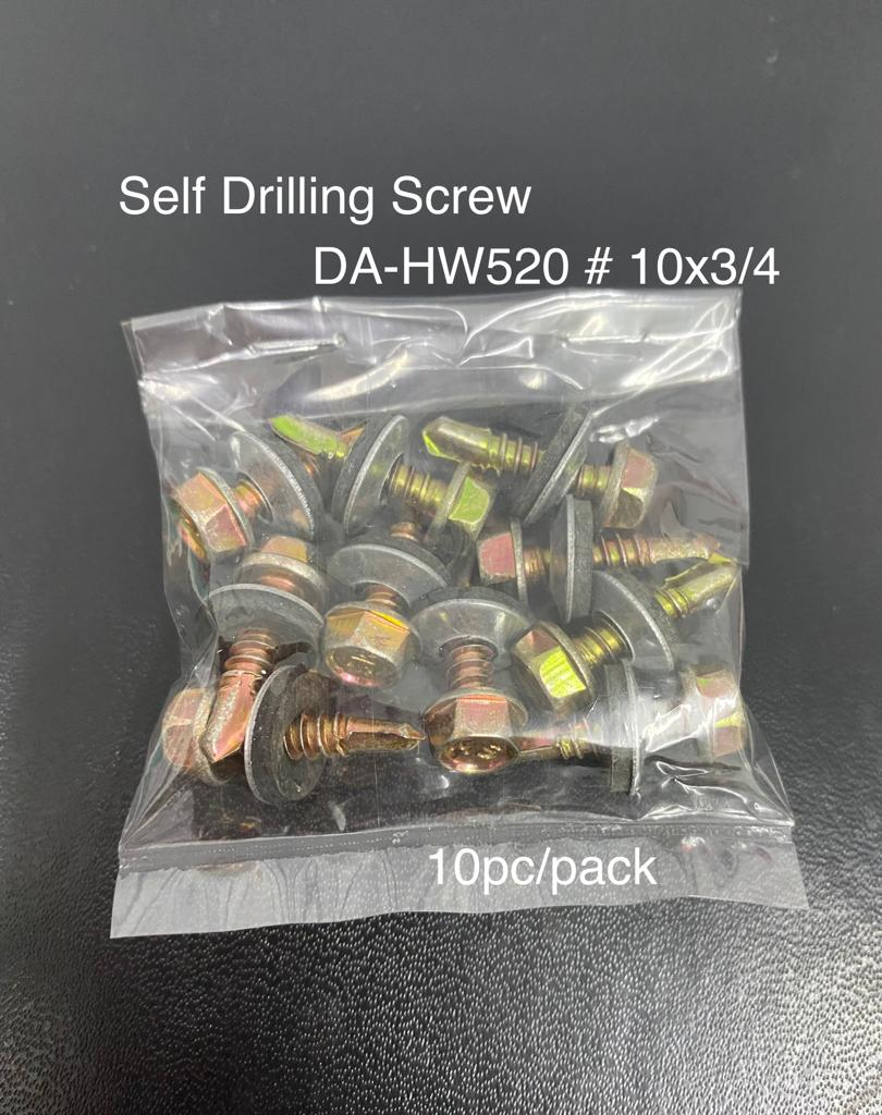 HEX SELF DRILLING SCREW DS-HW520 SKRU AWNING BUMBUNG ATAP/Awning screw ...