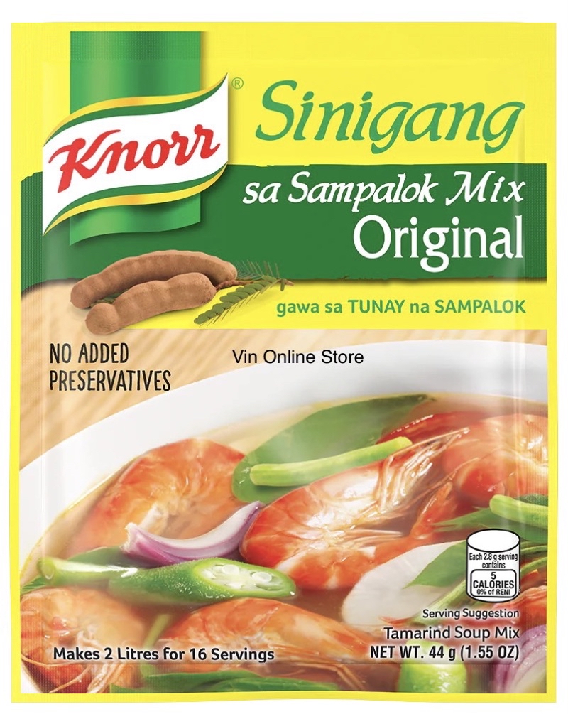 knorr Sinigang Powder Tamarind Soup Mix Perencah Sampalok Singgang ...