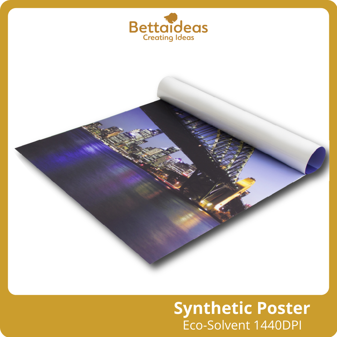 BETTADEAS Synthetic Paper Poster Printing A5 to A0 Size [PRE-ORDER ...