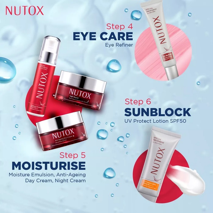NUTOX Youth Restoring Cleansing Foam - All Skin Types (100ml) Cleanses ...