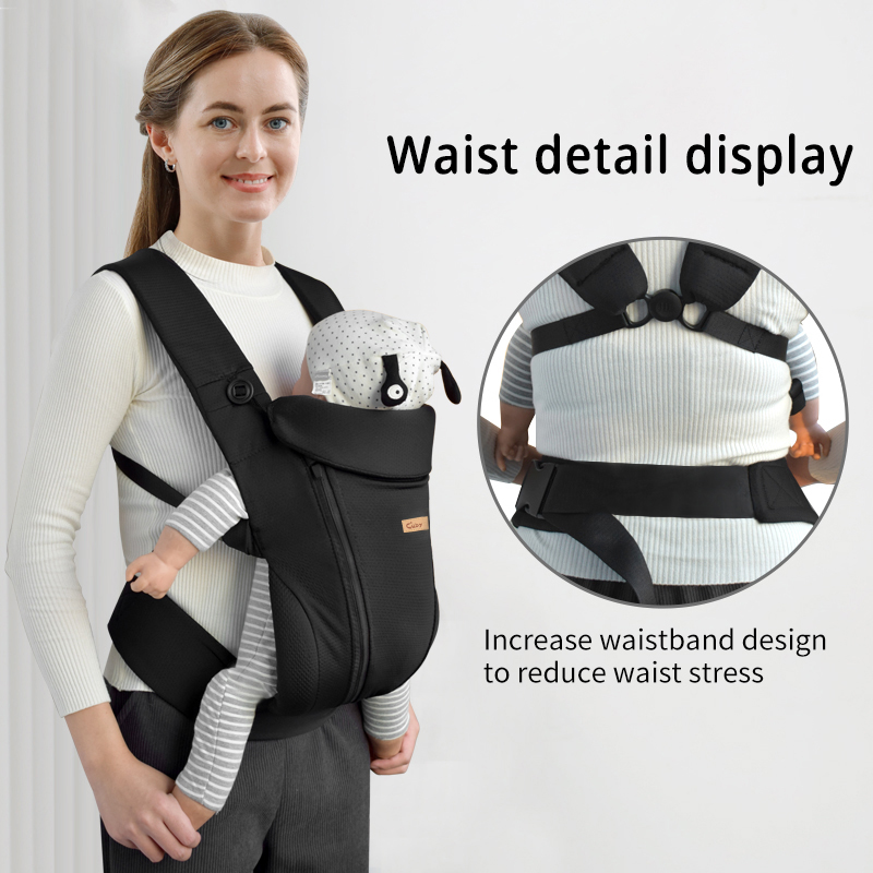CUBY New Ergonomic Baby Carrier Newborn Toddler Wrap Carrier,Hands Free ...