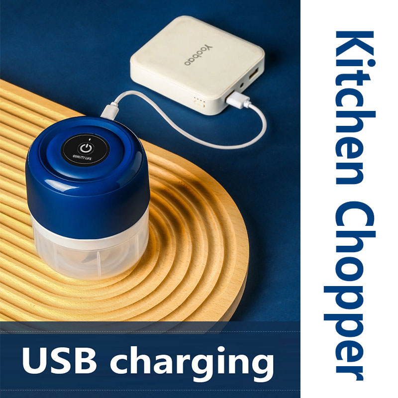 Ready Stock Mini Blender Garlic Chopper Electric Food Chopper Portable ...