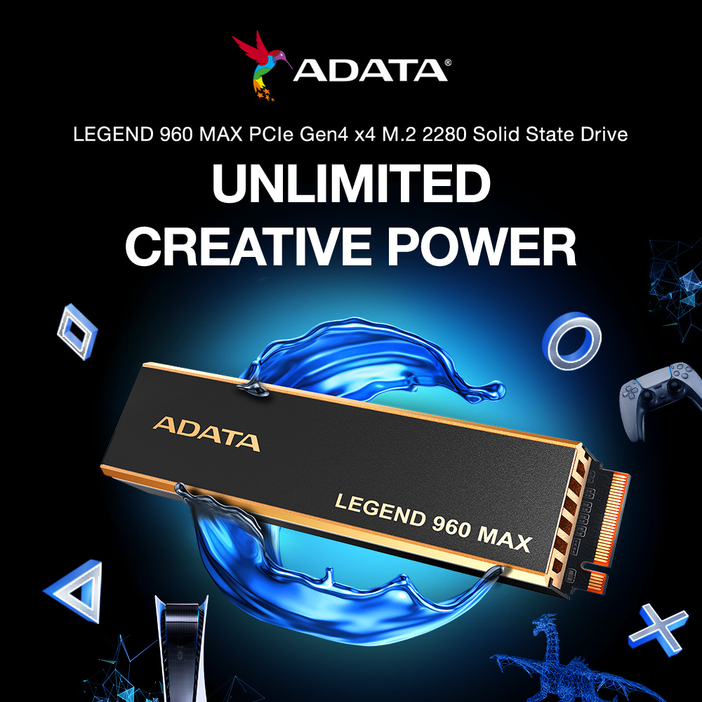 ADATA SSD LEGEND 960 MAX HEATSINK PCIe GEN4x4 M.2 2280 (XPG GAMING ...