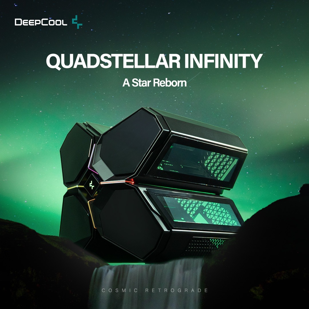 DEEPCOOL Quadstellar Infinity E-ATX Casing | Shopee Malaysia
