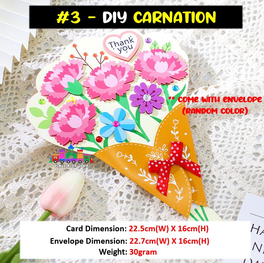 Kad Ucapan DIY Kreatif Seni & Kraf DIY Greeting Card Creative Art Craft ...