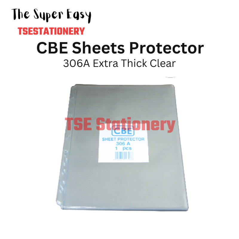 CBE A4 11 Holes Sheet Protector 305A 406A 304A 306A 10'S/Pack / 50'S ...