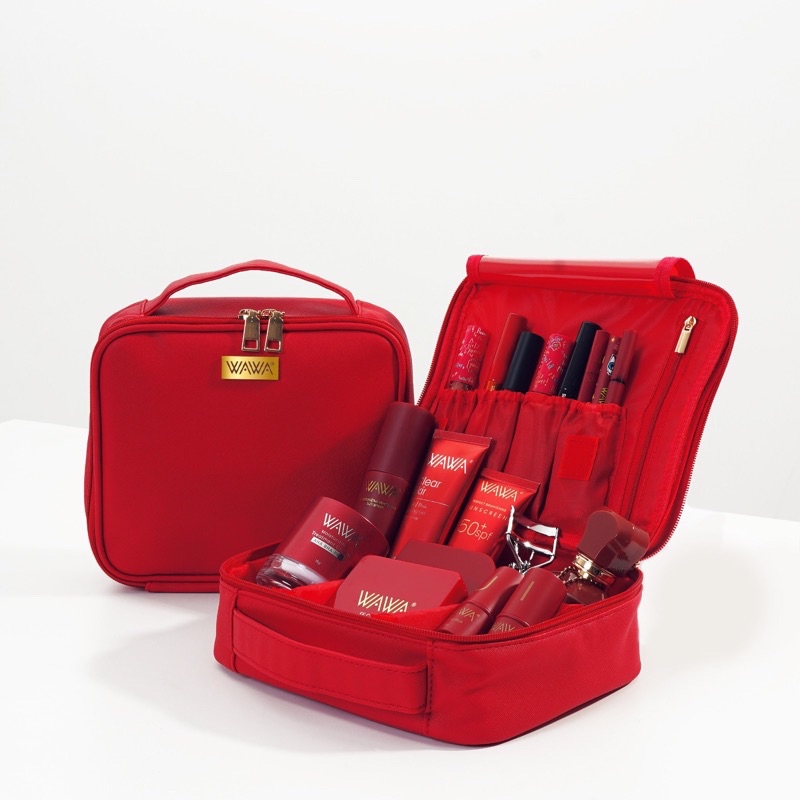 WAWA BAG MAKE UP | GLAM BAG | WAWA MAKEUP BAG | BEG MAKE UP WAWA | WAWA ...