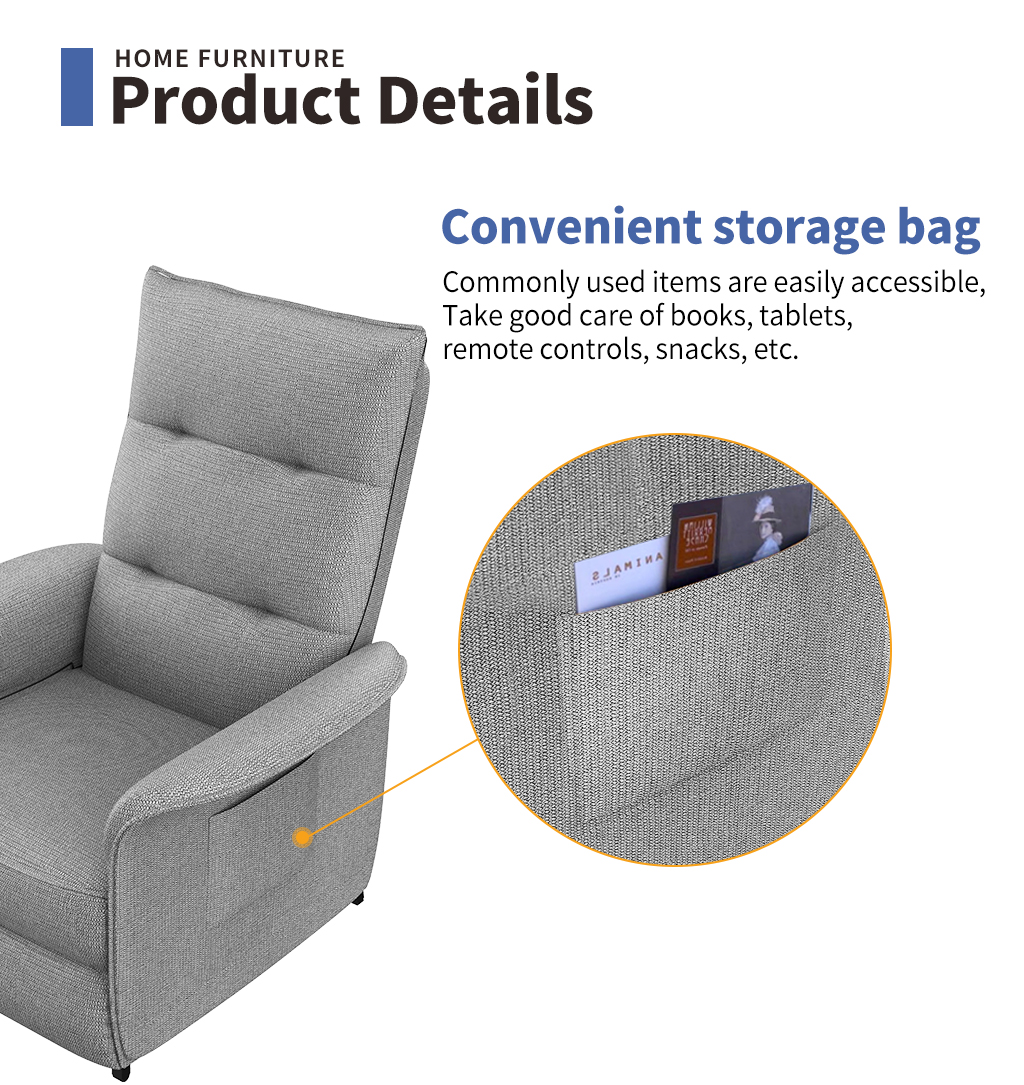 Electric sofa/ergonomic sofa/1-seater single sofa/170 degree adjustable ...