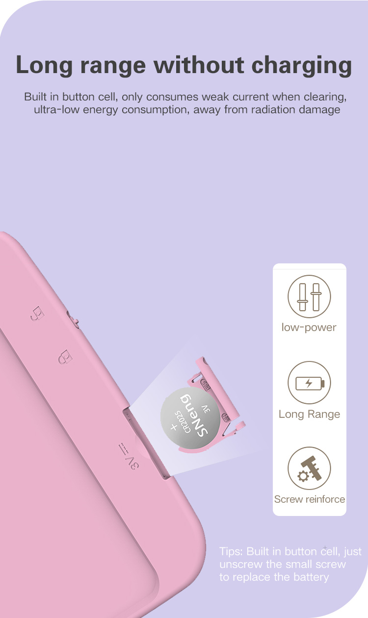 Qbrand 16 Inch LCD Writing Tablet Pad Multi Color Drawing Tablet ...