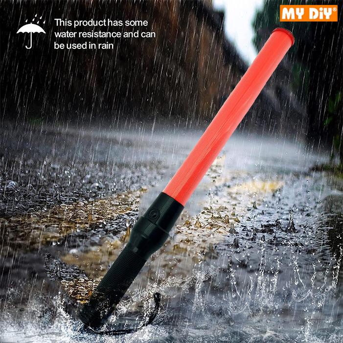 MYDIYHOMEDEPOT - LED Traffic Safety Baton Safety Hand Light Stick Baton ...