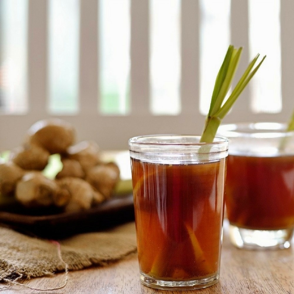 黑皇姜 黑糖文东老姜香茅茶【310g】bentong Royal Ginger Brown Sugar Bentong Ginger Lemongrass Tea 文东姜香茅 驱风暖胃