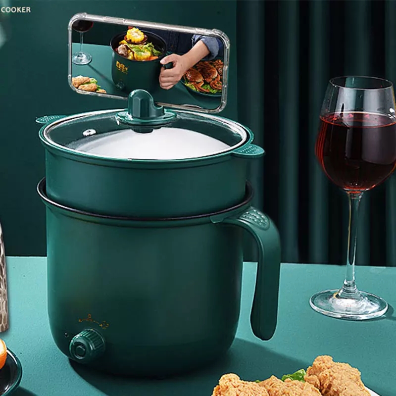 (🇲🇾 HIGH QUALITY🛒) 1.5L Multifunctional Mini Electrical Non-Stick Pot ...