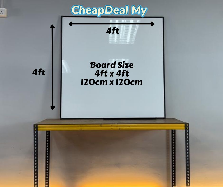 Black Frame BLACKSERIES Whiteboard Magnetic Board WallMounted 1.5x2 2x3 ...