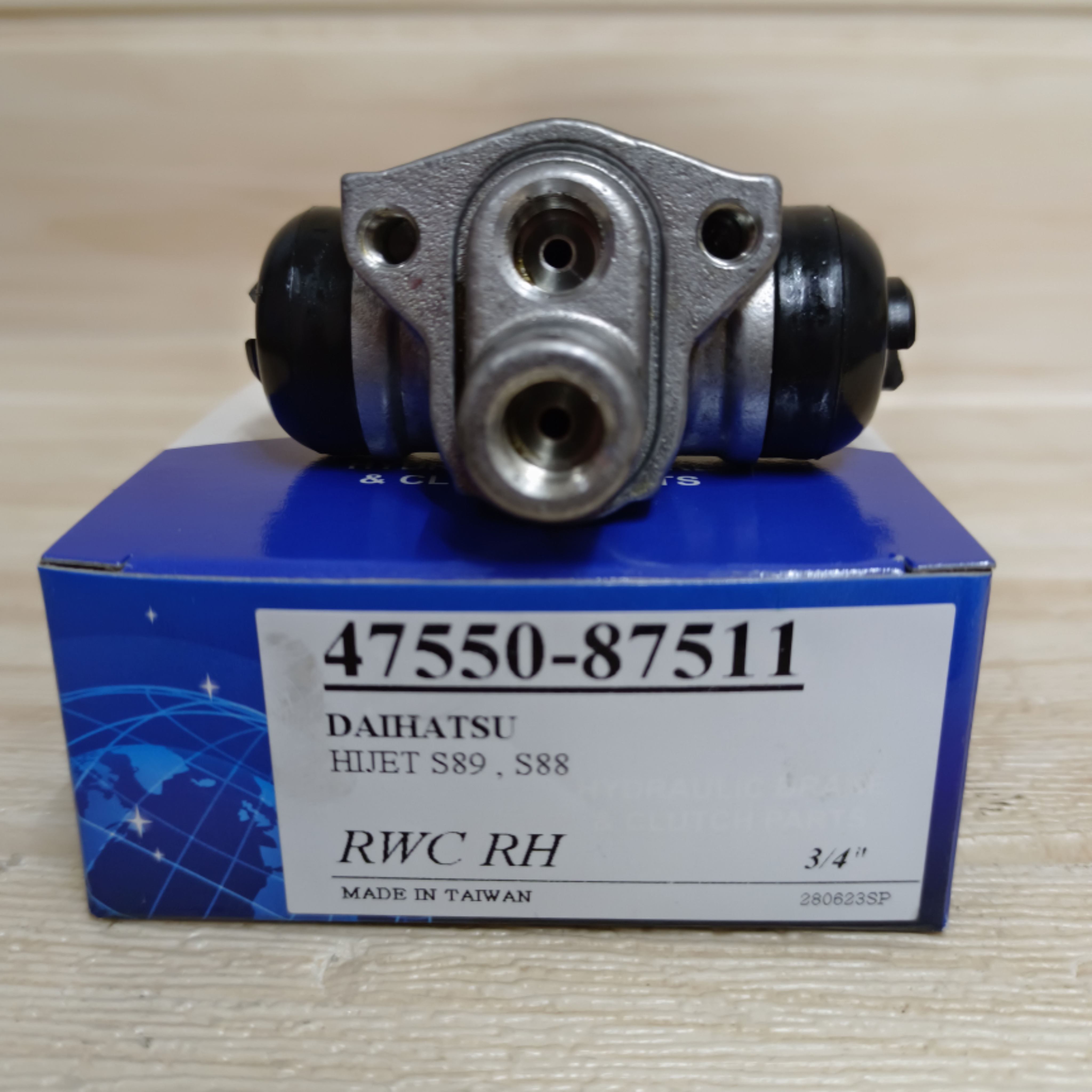 DAIHATSU HIJET S89 1.3 VAN REAR WHEEL BRAKE PUMP CYLINDER 47550-87511 ...