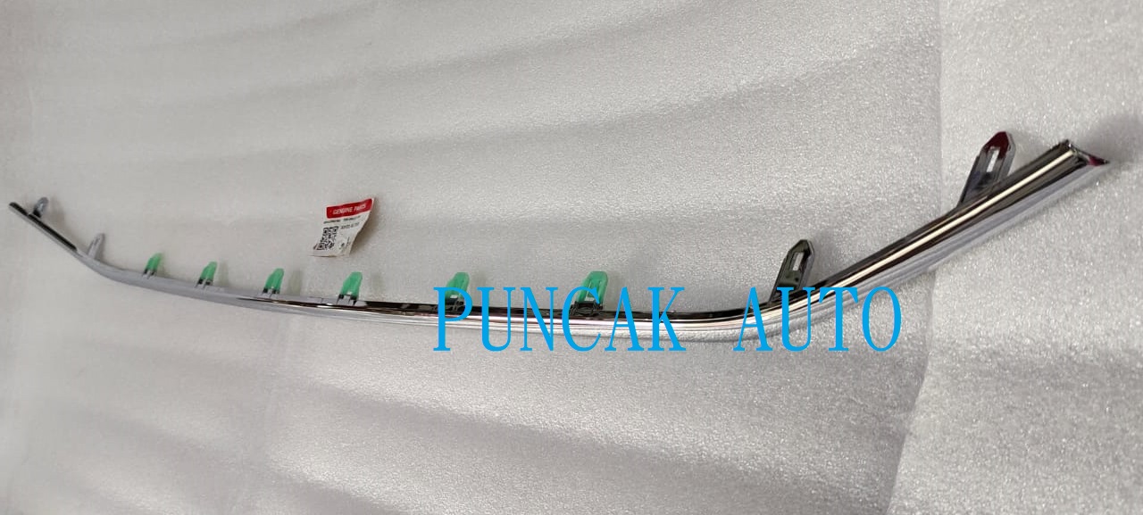 PERODUA AXIA 2019 ADVANCE FRONT BUMPER GRILLE CHROME MOULDING LOWER ...