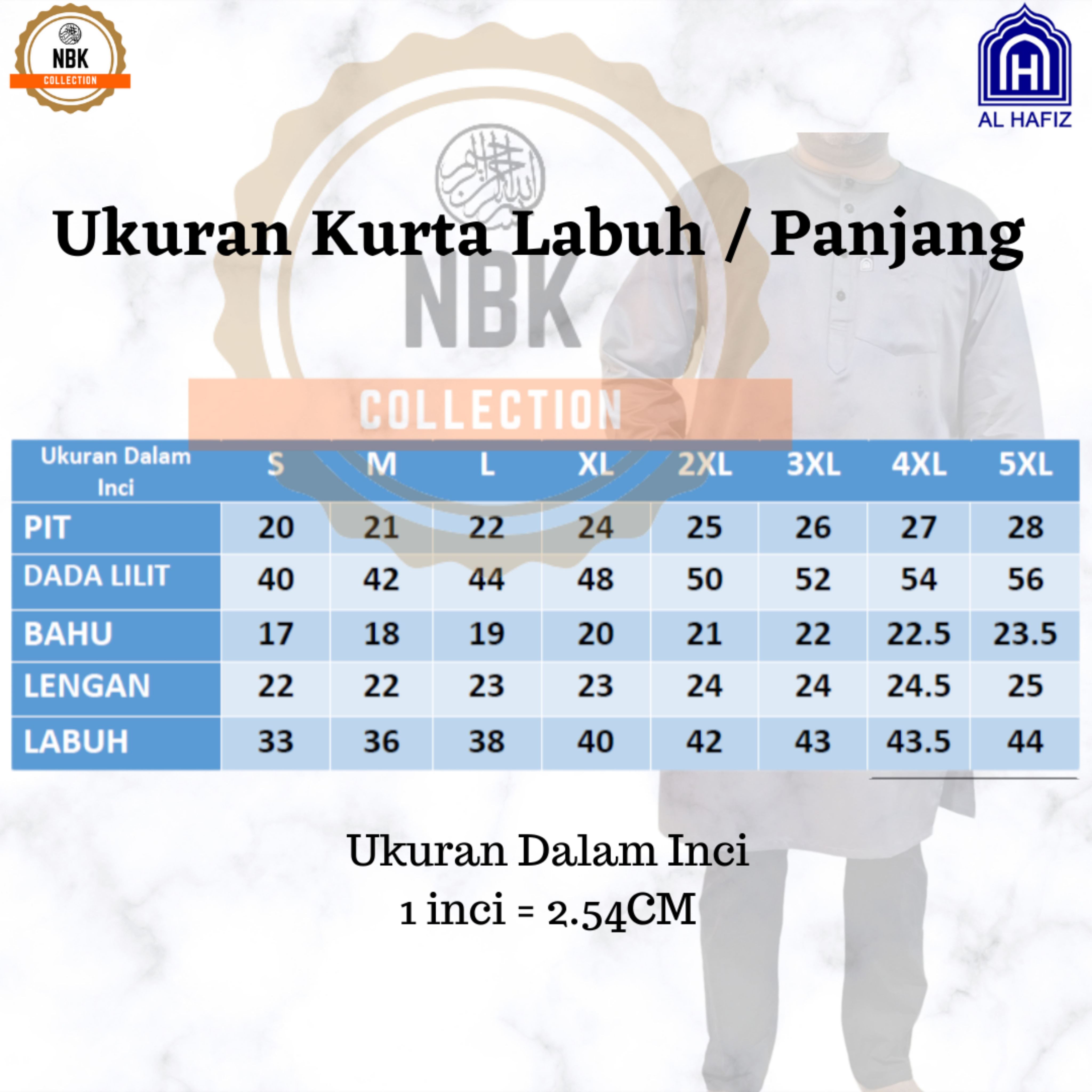 Kurta Labuh Lelaki Dewasa Teluk Belanga Kurta Panjang Kain Cotton by Al ...