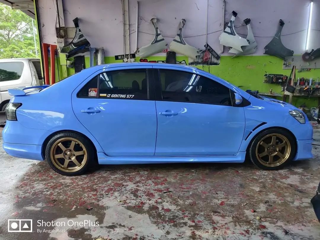 2K Paint 【 AIKKA SK02521 Soft Thai Blue 】 SOLID SERIES Color Car Motor ...