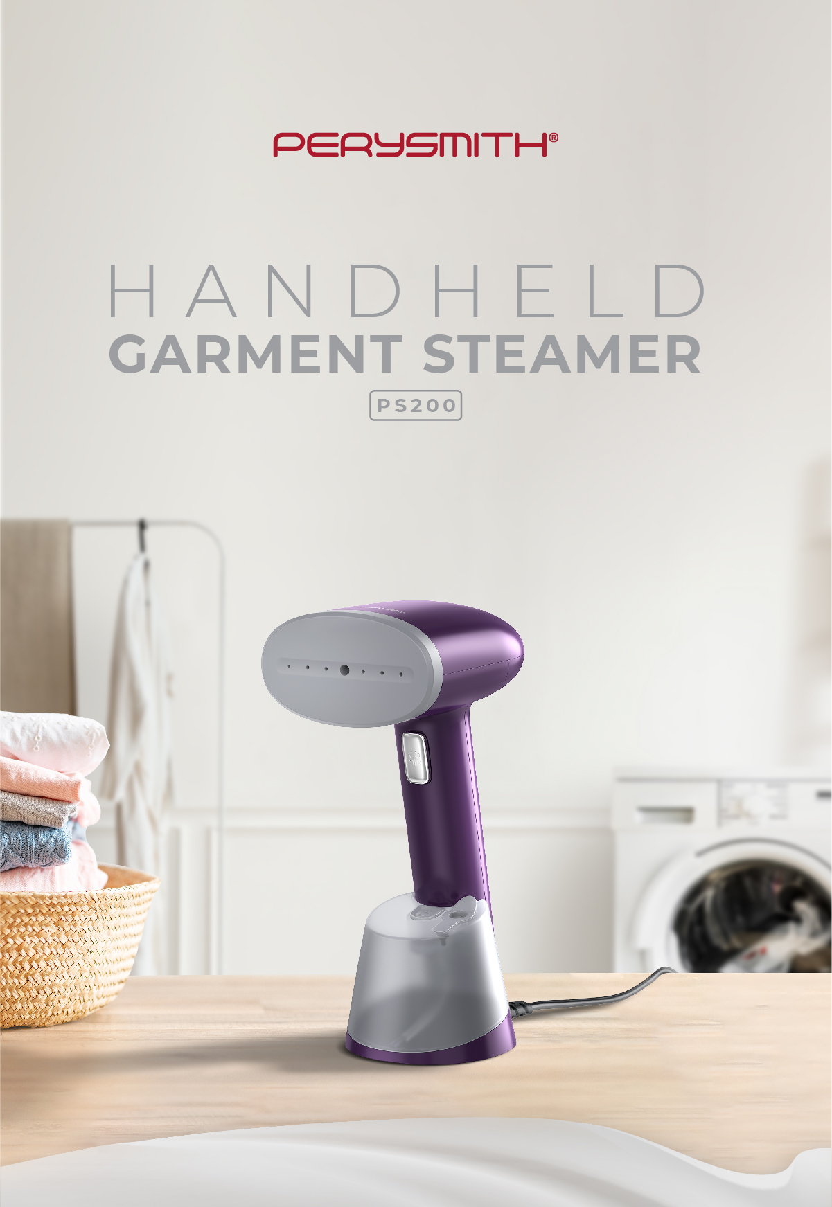 PerySmith Handheld Garment Steamer PS200 | Shopee Malaysia
