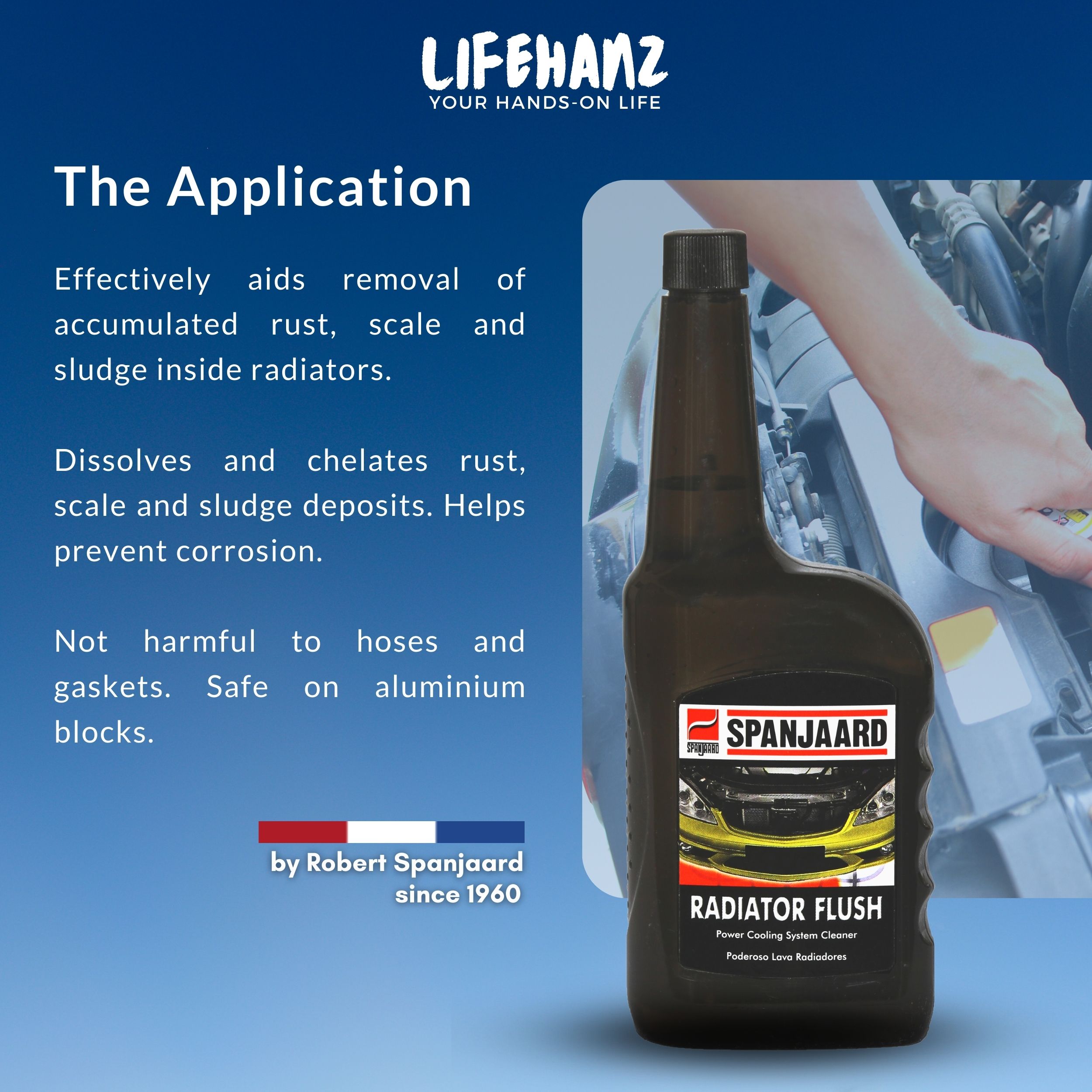 Spanjaard Radiator Flush and Cleaner(375ml) - Don't just clean ...