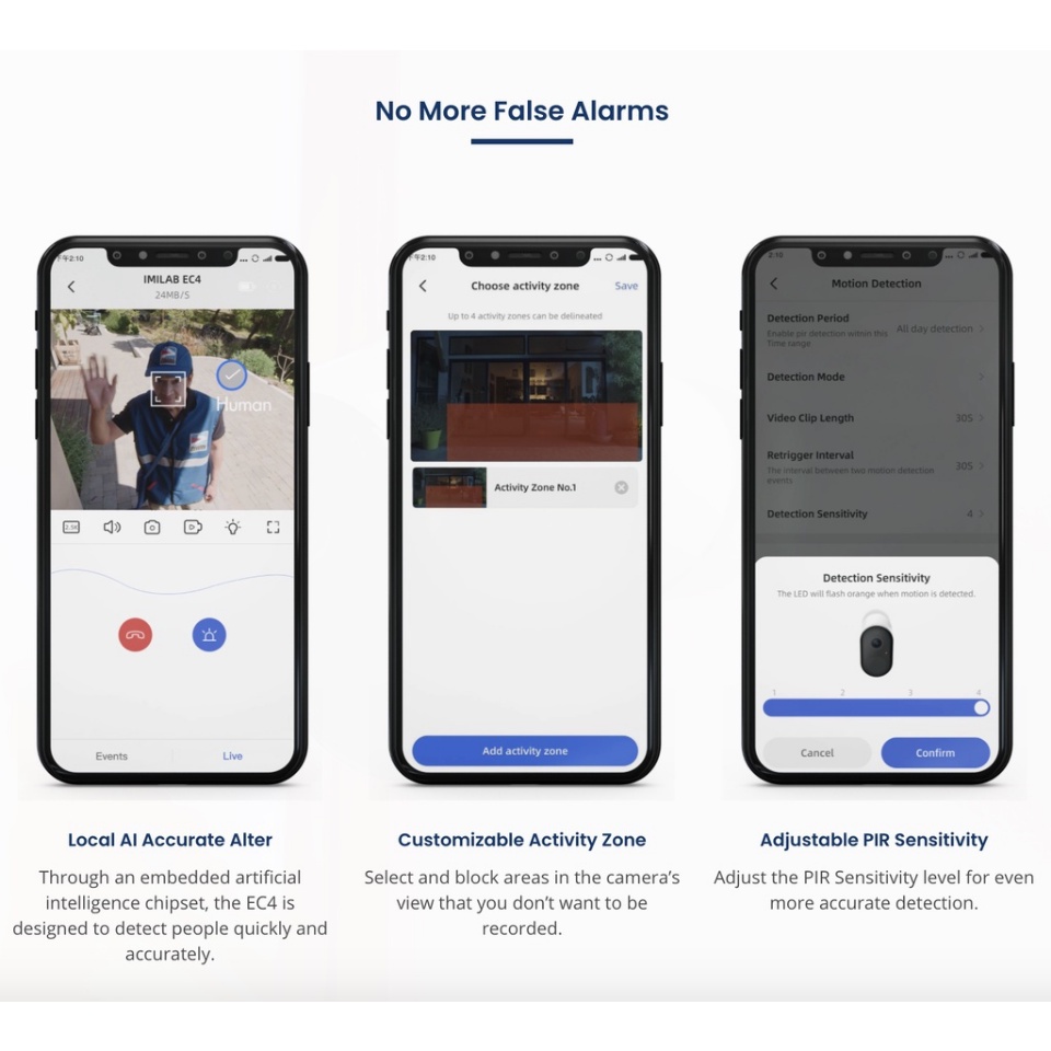 Xiaomi Imilab Mijia Solar CCTV Outdoor EC4 Waterproof 4MP 2K IP Camera ...