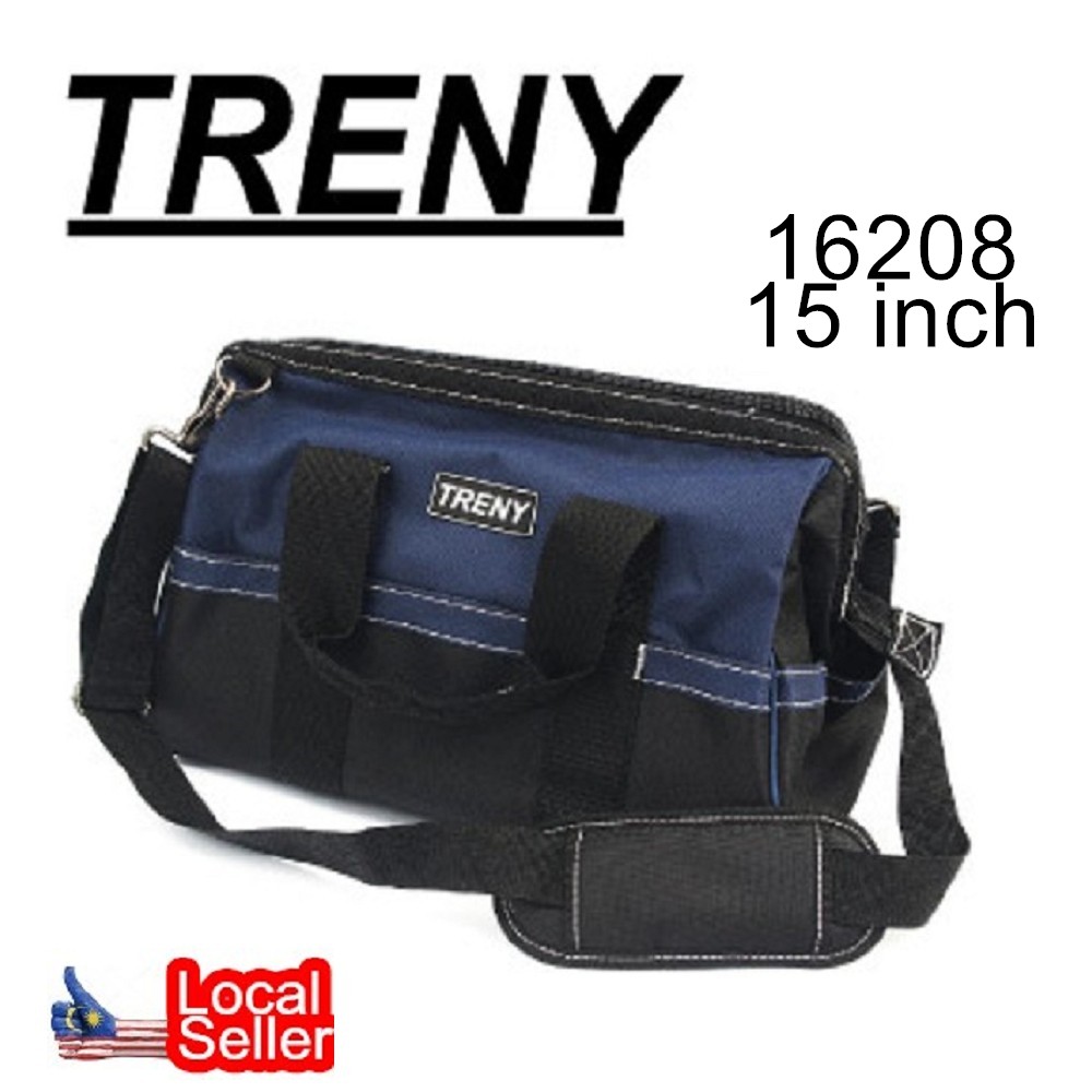 TRENY Heavy Duty Tool Bag Electrician Oxford Cloth Tool Bag Heavy Duty ...