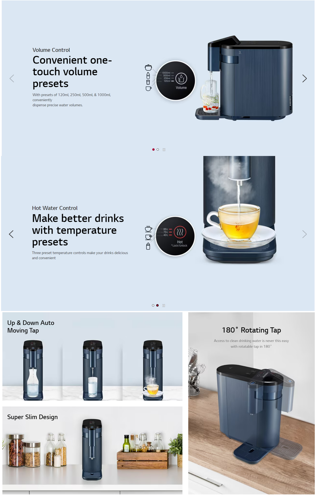 【RENTAL WD216AN】 LG PuriCare™ Tankless Water Purifier with 4-Stage ...