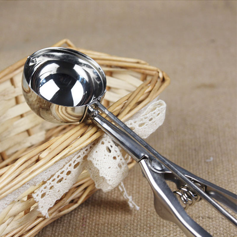 𝗙𝗢𝗢𝗗 𝗚𝗥𝗔𝗗𝗘 》 4/5/6cm Ice Cream Scoop Stainless Steel Mashed Potato ...