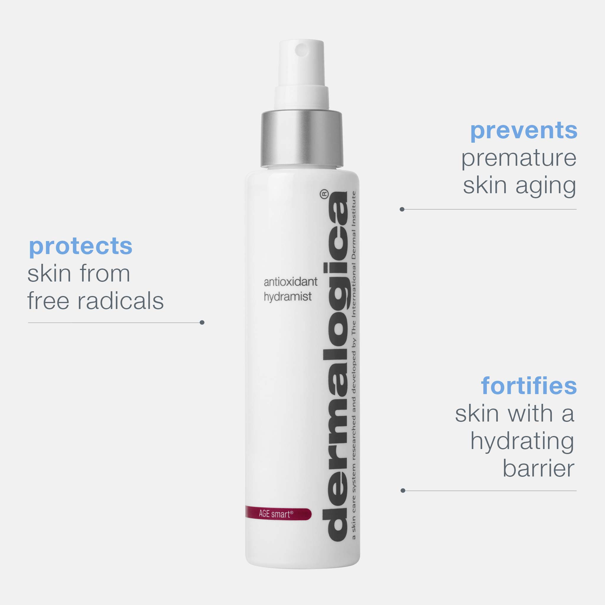 dermalogica antioxidant hydramist 150ml , reduces fine lines and ...