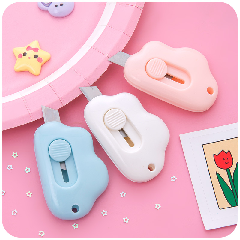 Mini Cloud Cutter Cute Art Knife Small Portable Parcel Paper Box Opener ...