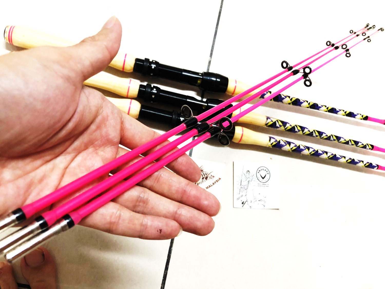 SKYGITZ MALAYSIA JORAN UDANG HANDMADE CUSTOM KAYU JATI BELANDA SUPER ...