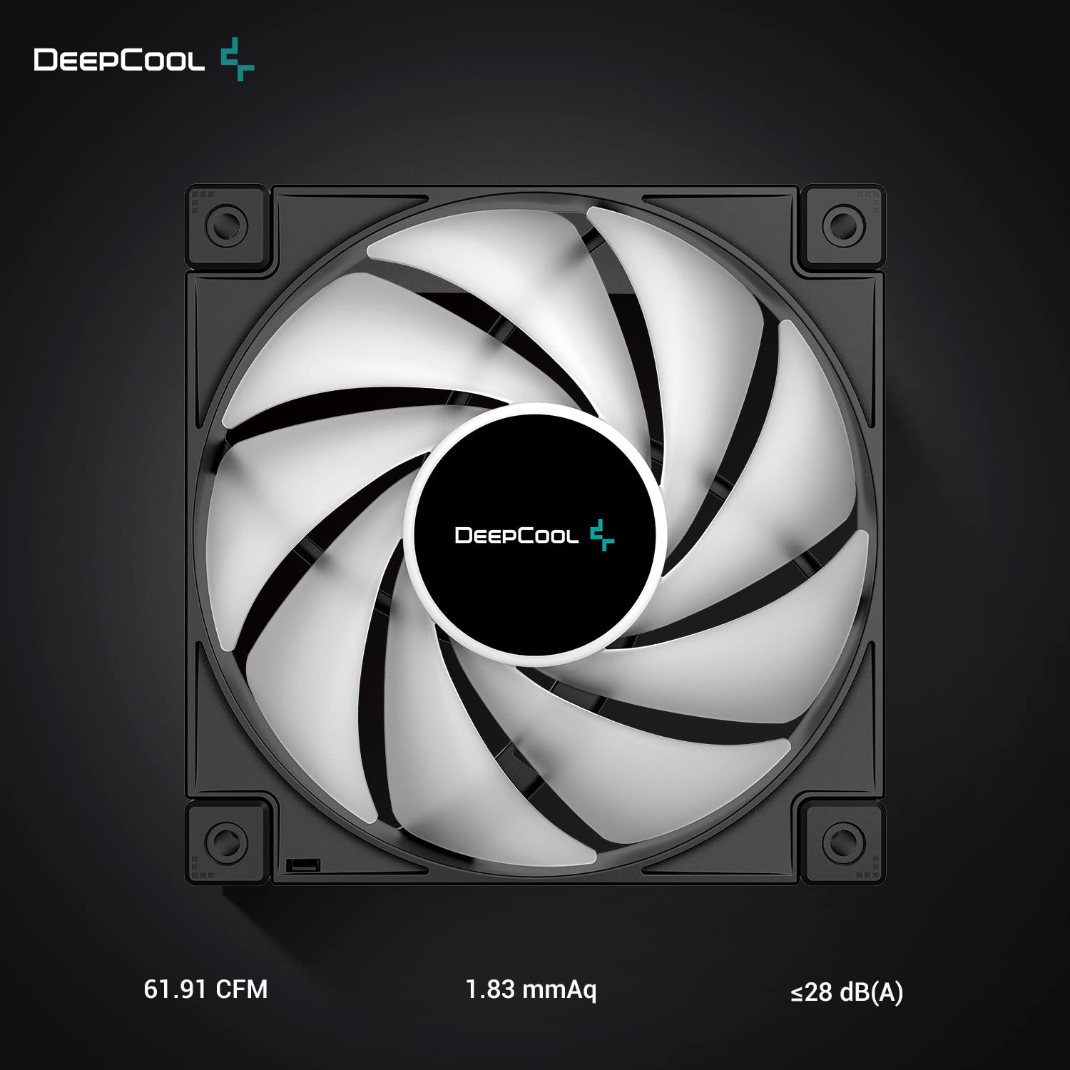 DEEPCOOL FC120 3-in-1 120mm ARGB PWM Case Fan | Shopee Malaysia