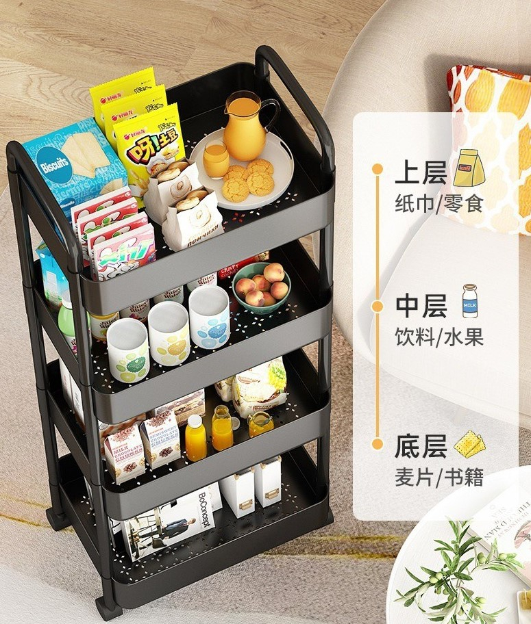 Multilayer Children’s Toy Organizer Storage Rack Kids Snack Storage ...