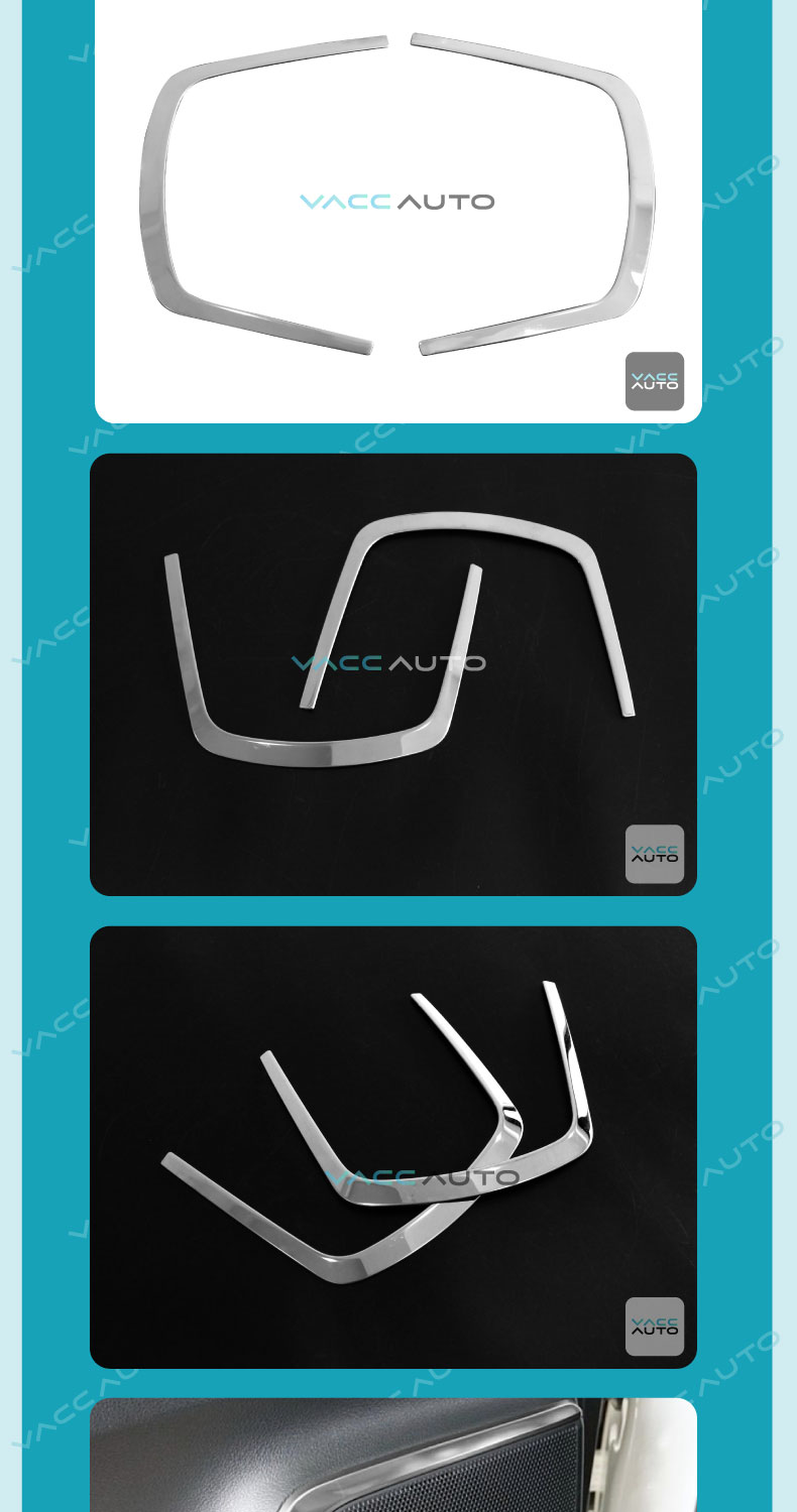 Toyota Vellfire / Alphard 30 Series Front Door Speaker Lining Silver ...