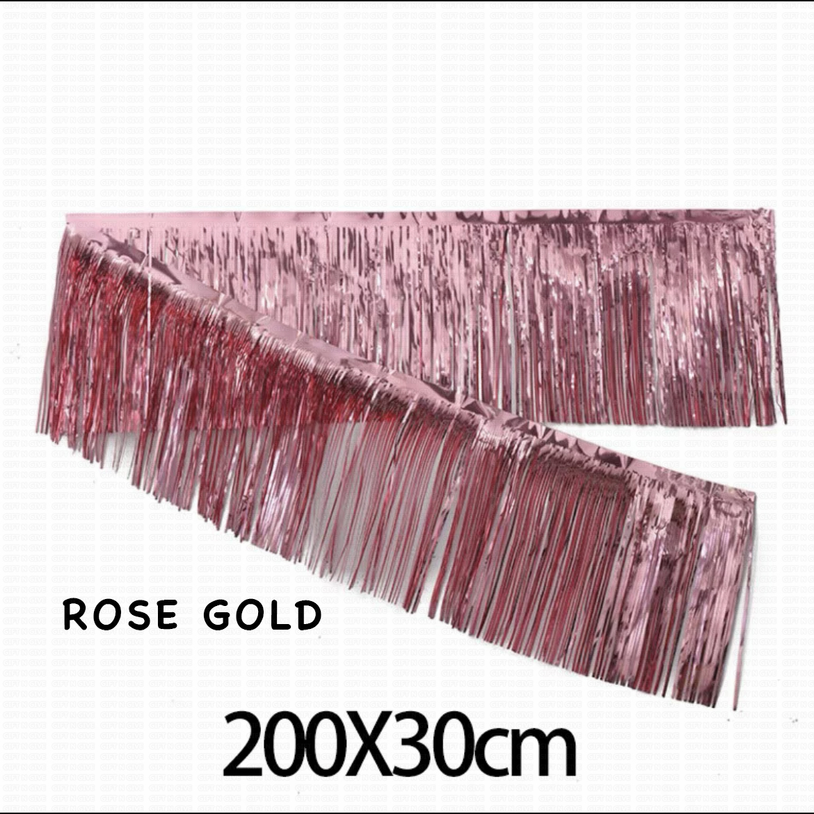 Rain Foil Fringe Banner Wedding Birthday Party Decoration Hanging ...