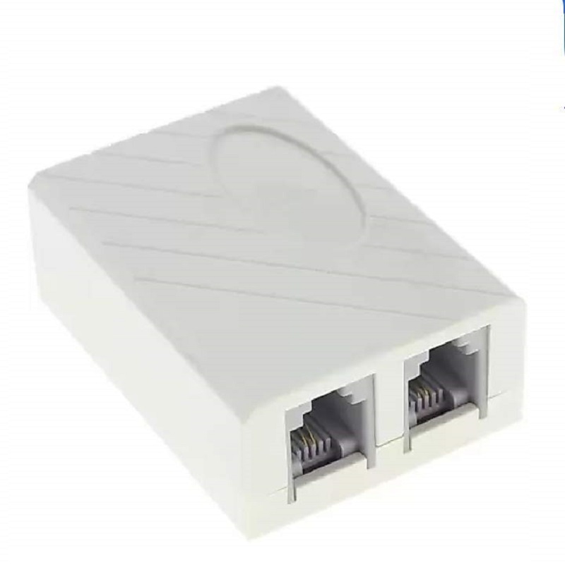 ADSL Micro Filter Splitter Adapter Splitter for Landline Telephone and ...