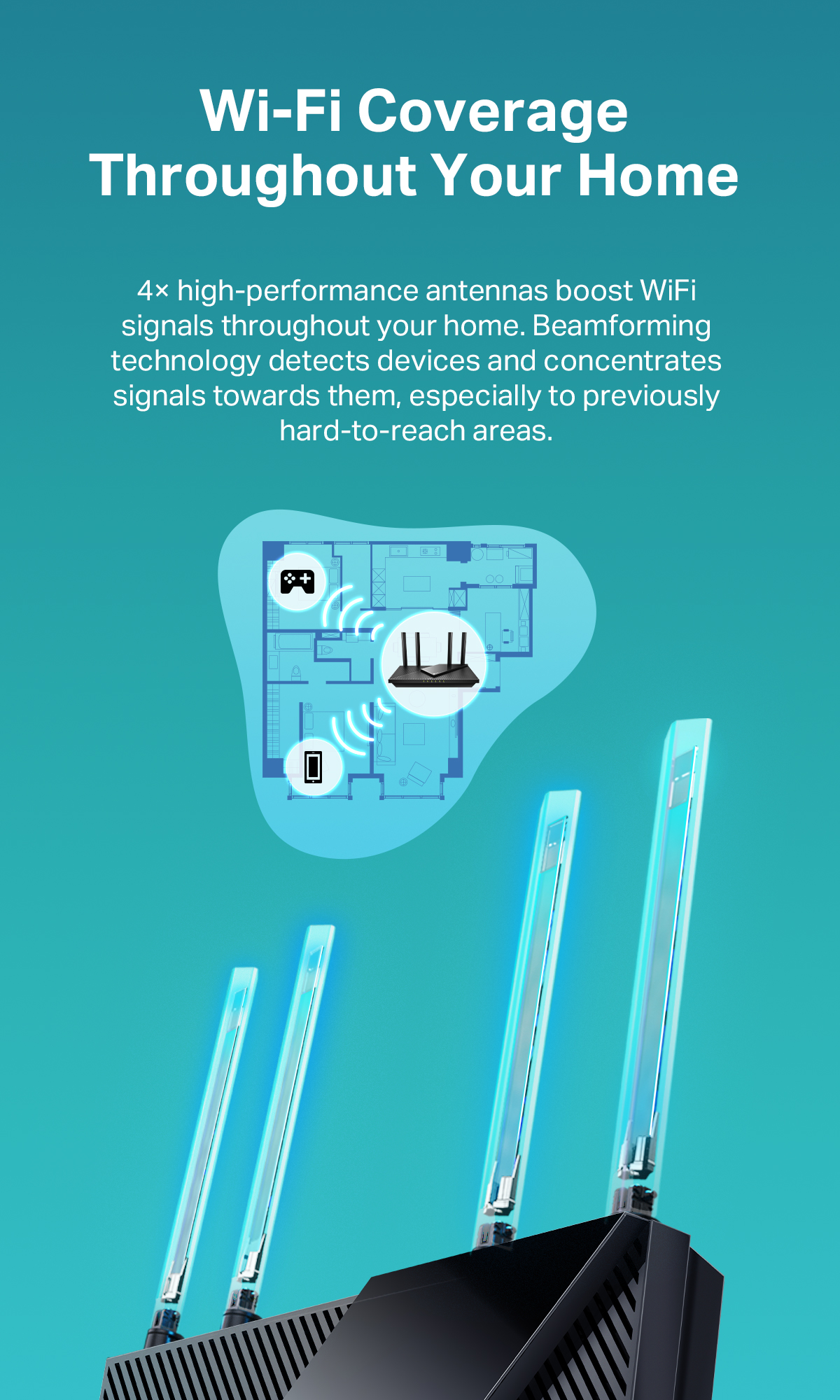 TP-Link Archer AX55 Pro AX3000 Wi-Fi 6 Router Dual Band Multi-Gigabit ...