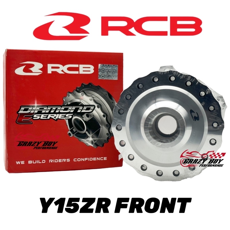 RCB RACING BOY DIAMOND SERIER HUB FRONT REAR WHEEL HUB CHROME Y15ZR ...
