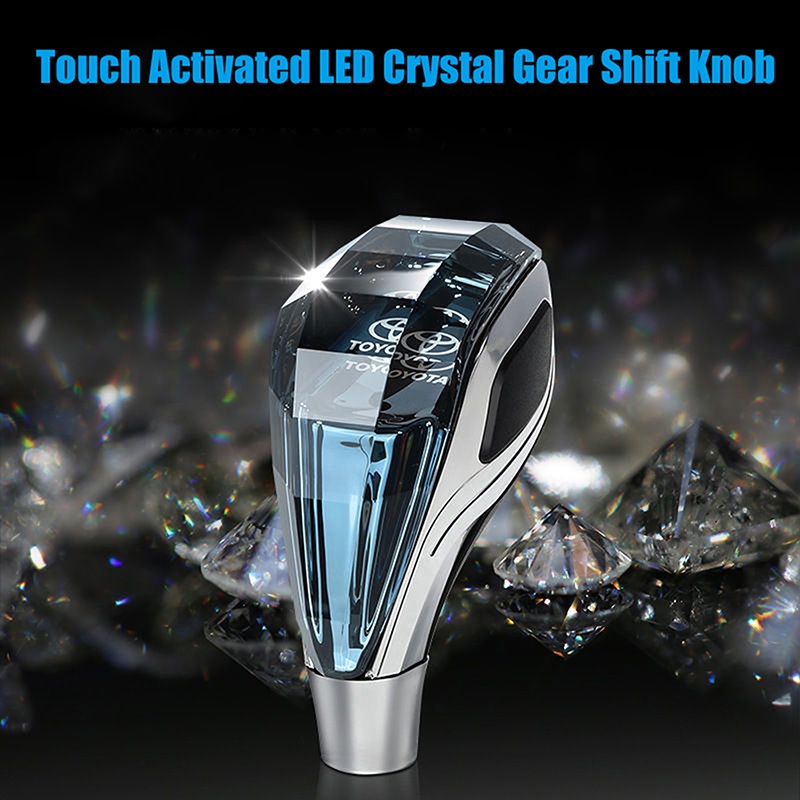 Car 5d diamond gear shift knob led automatic Perodua Proton Toyota ...