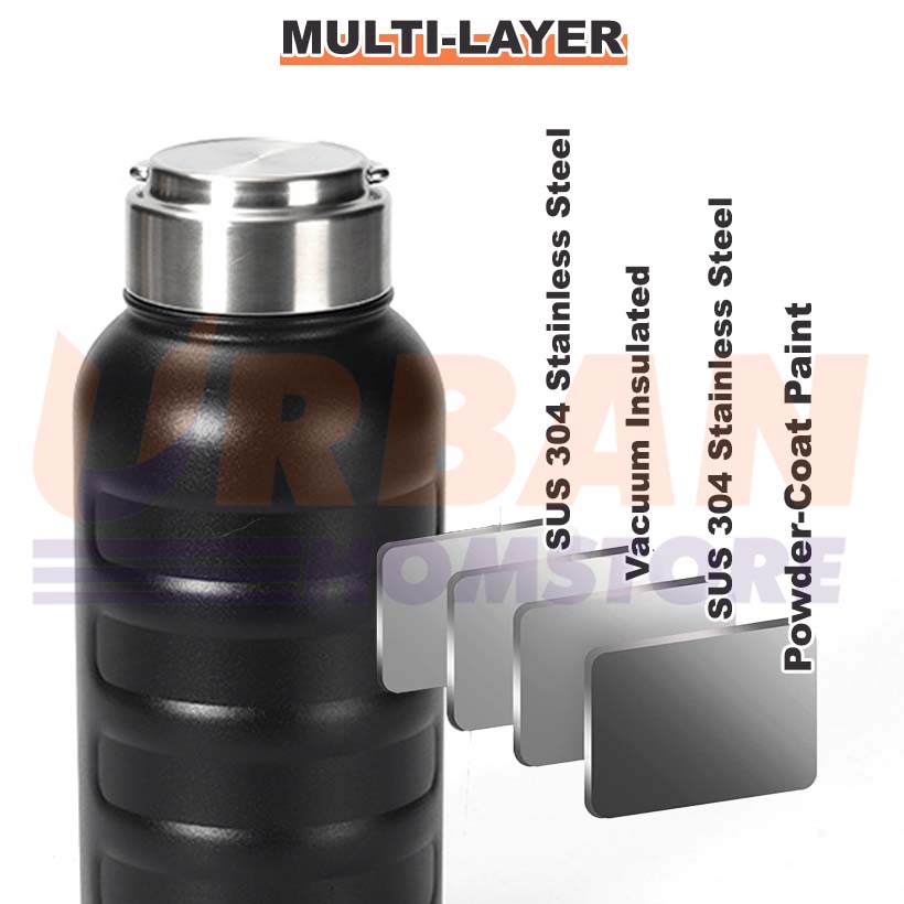 UBH TEMP MASTER 1L Thermos flask Tumbler custom name SUS 304 Insulated ...