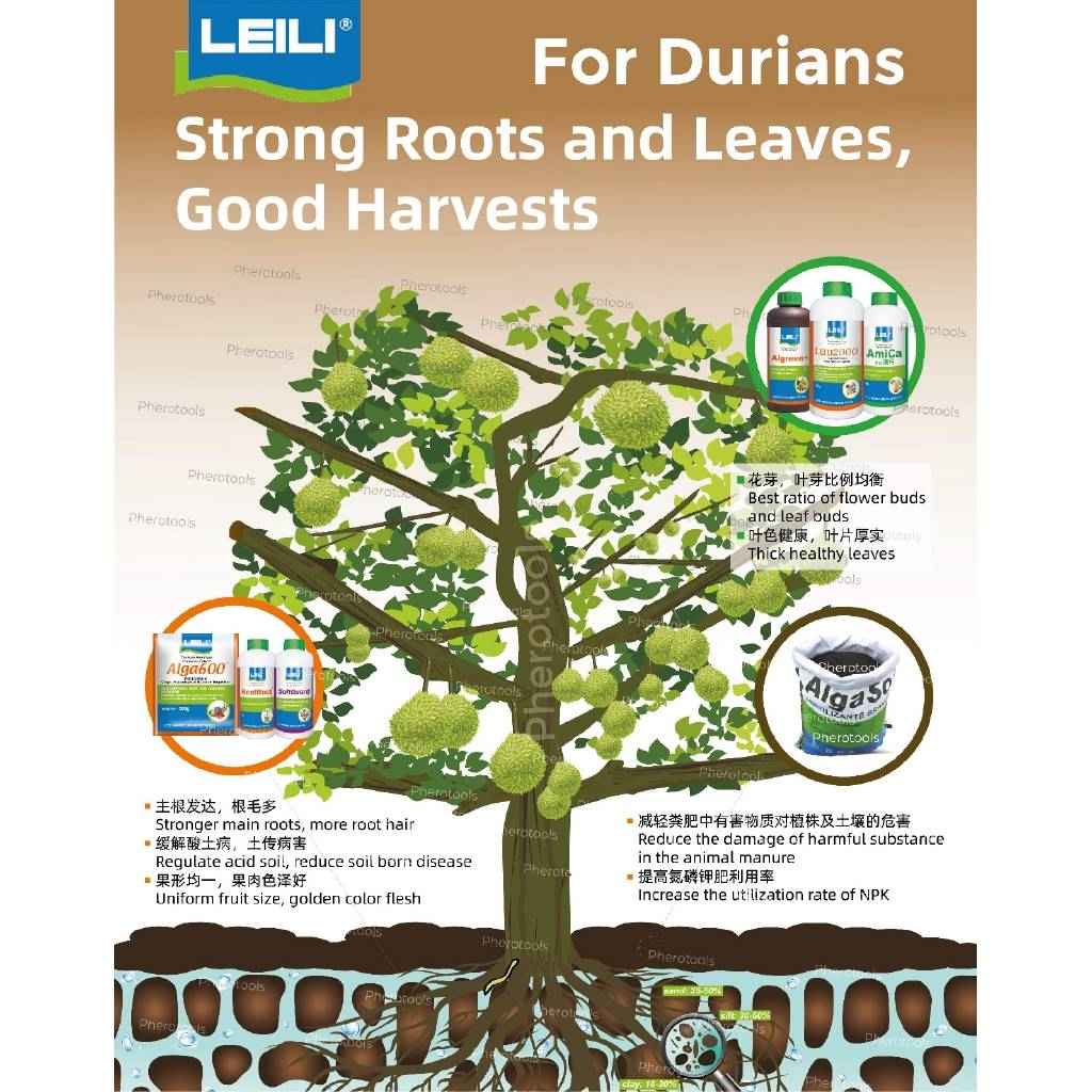 Pherotools LEILI 2000 5L Seaweed Fertilizer Foliar Baja Gardening ...