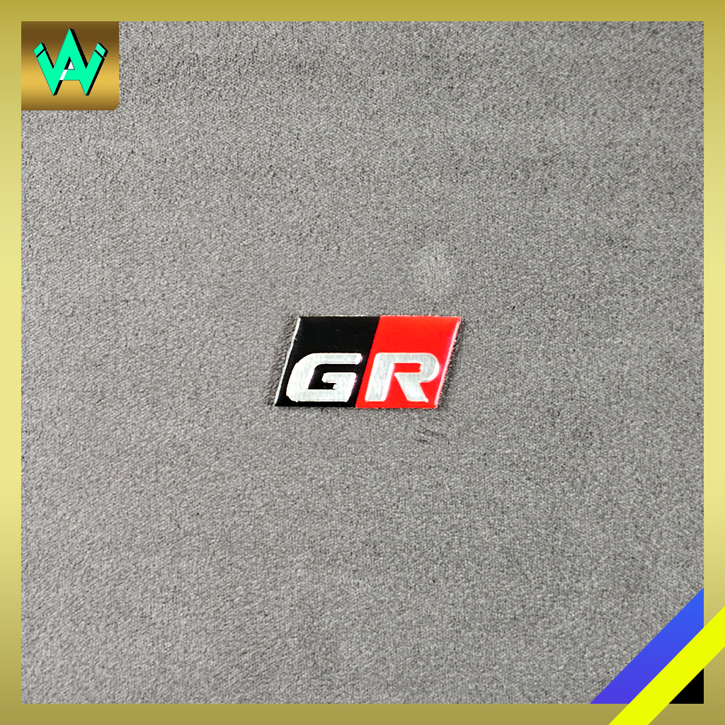 GR Gazoo Racing Logo Sport Sticker Logos Badge Toyota Yaris Corolla ...