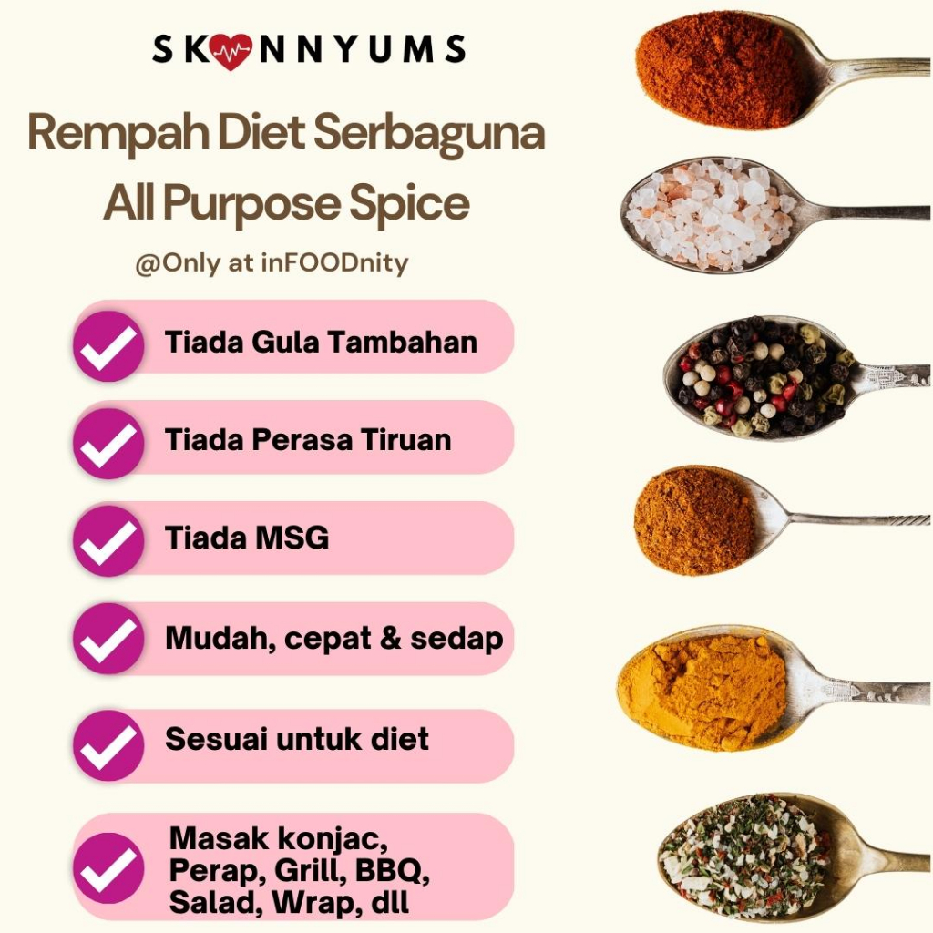Dr Spice Seasoning Dr Spice OG DrSpice Italian Herbs Rempah Diet Rendah ...