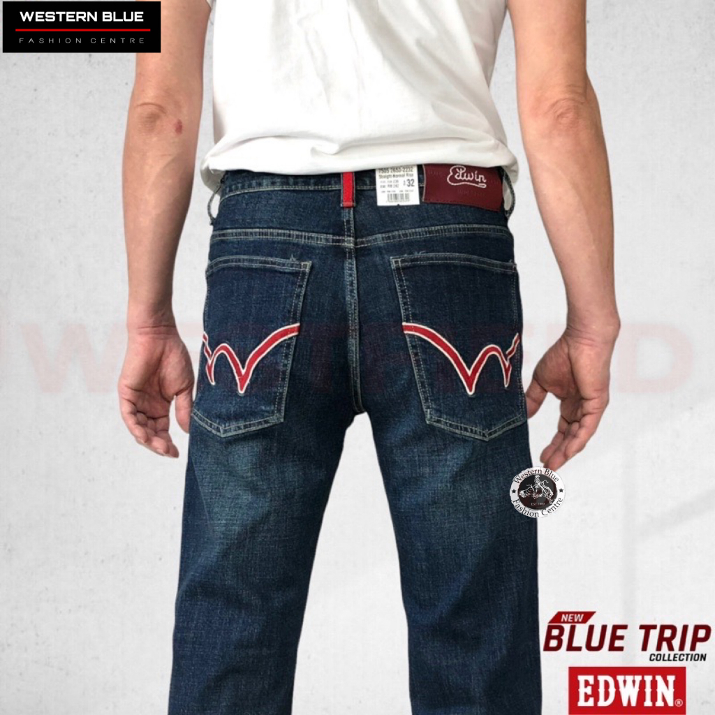 🔥New Arrivals🔥 EDWIN® Blue Trip™ Men’s 505 Stretchable Straight Cut ...