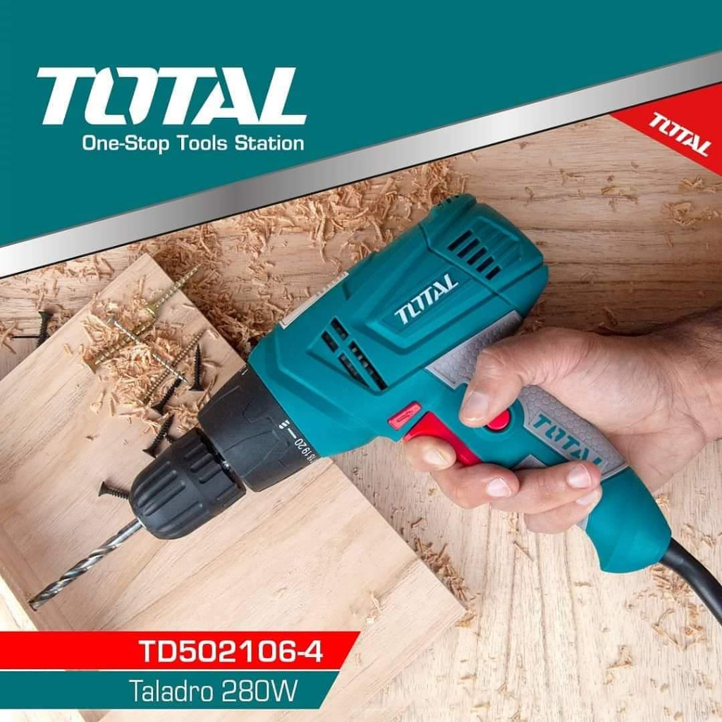Total Electric Drill (280W) TD502106 | Shopee Malaysia