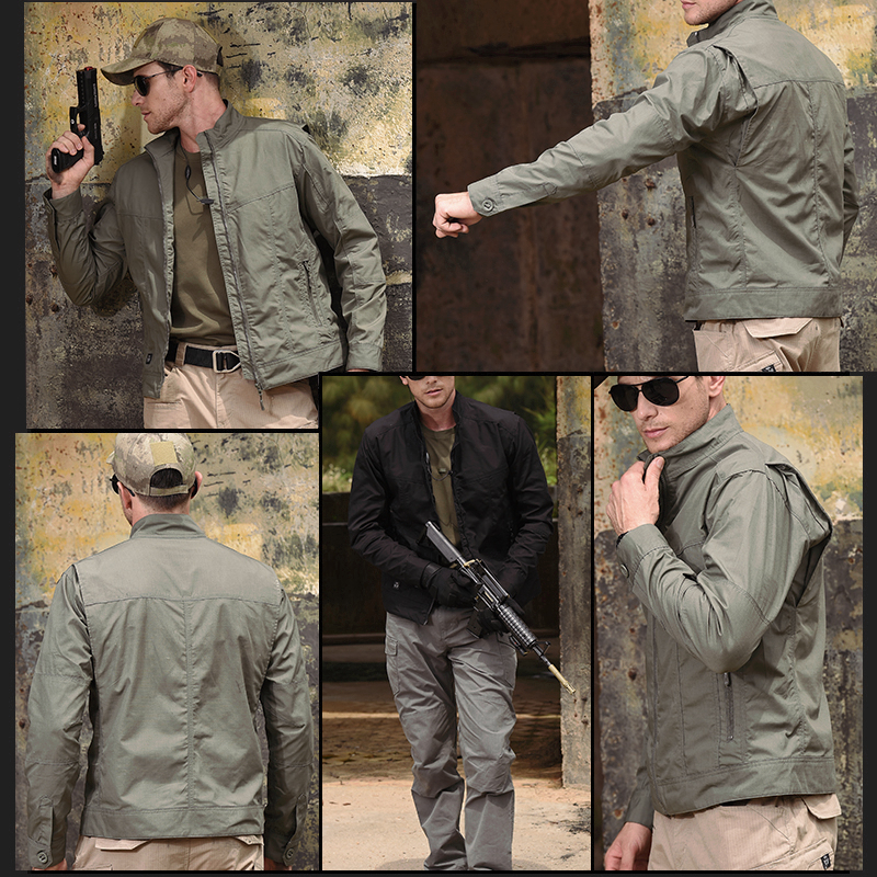 S Archon Men Tactical Jacket Outdoor Waterproof Anti Scratch Soldier
