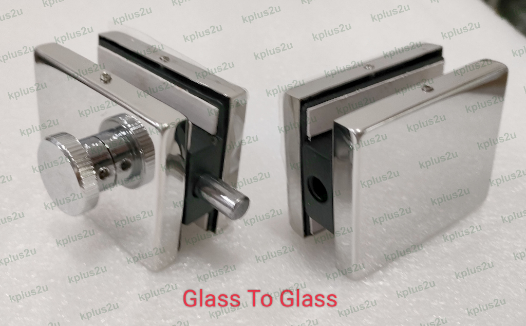 Glass Door Lock Glass Panel Lock Single Rod Kunci Pintu Kaca Shower ...